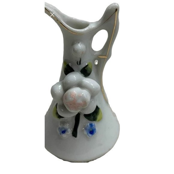 Unmarked | Accents | Vintage Mid Century Porclien Miniature Pitcher ...